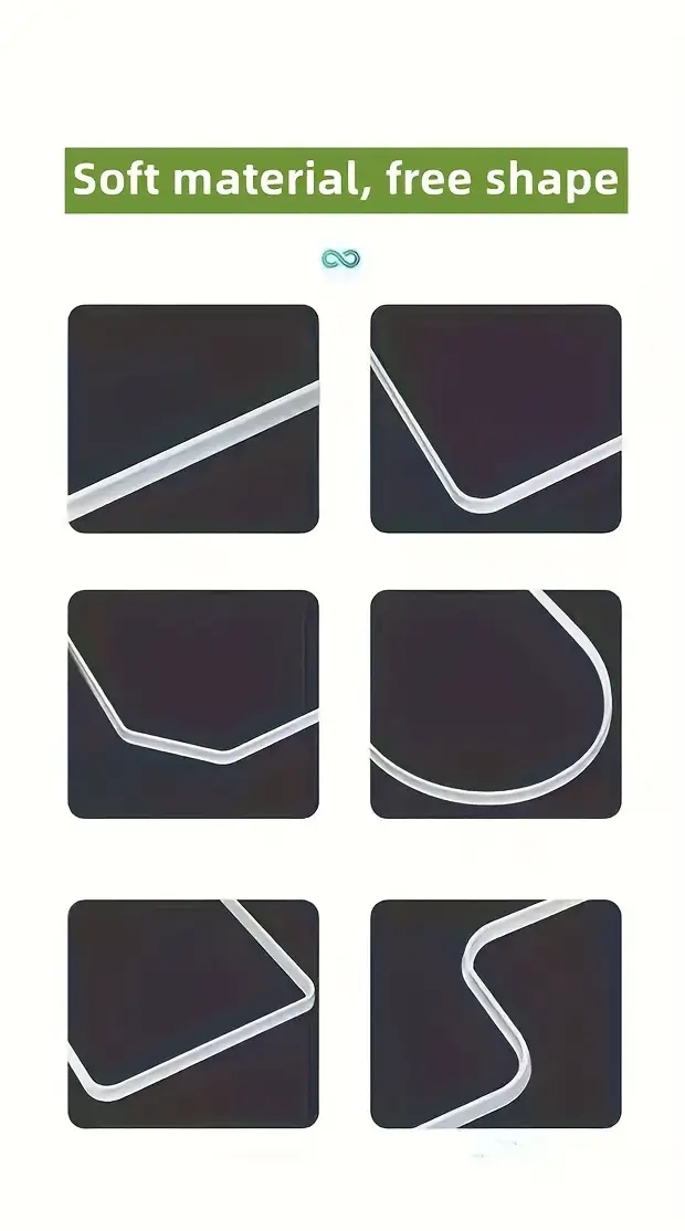 Bathroom Water Blocking Strip Water Retaining Strip Sealant Temu