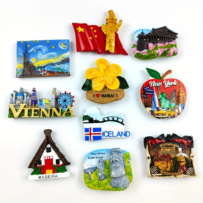 Fridge Magnet Tourist Souvenirs Refrigerator Magnets Van - Temu Netherlands