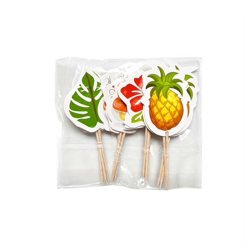 Hawaiian Themed Tropical Cake Topper Dessert Table Plugin - Temu ...