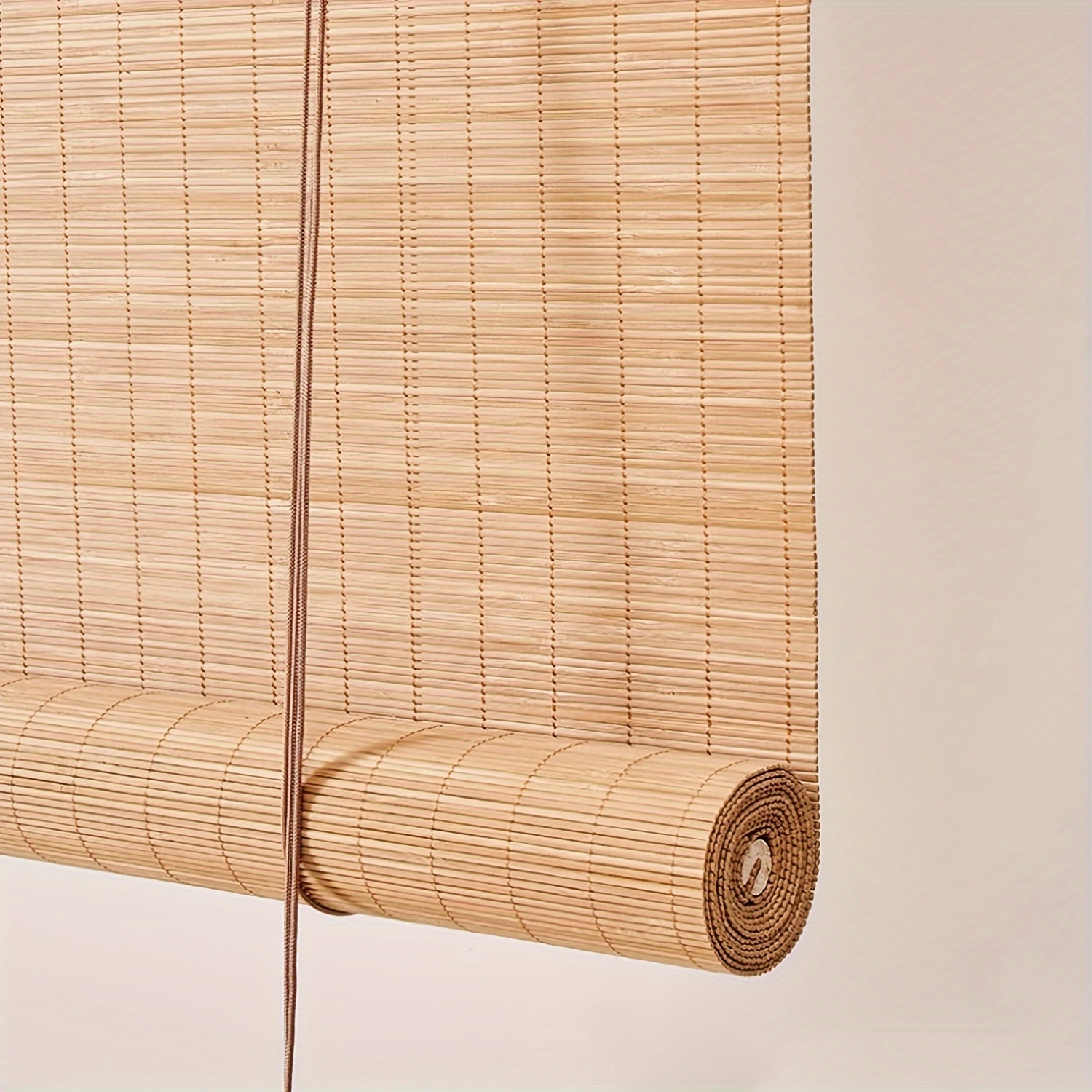 Bamboo Blinds Shading Sun Protection Roller Shades Living - Temu United ...