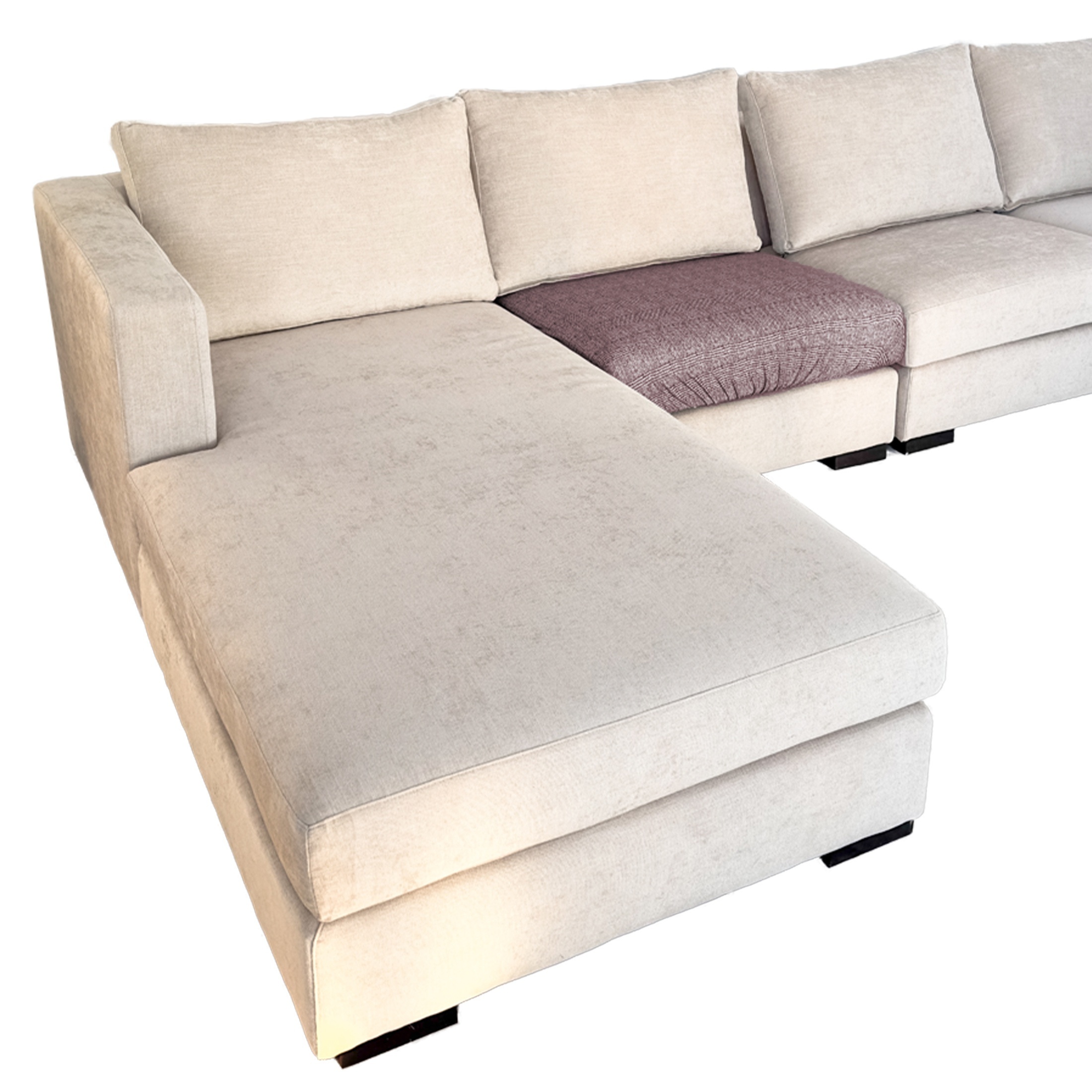 Simple Modern Solid Color Fabric Dustproof Sofa Slipcover - Temu Canada