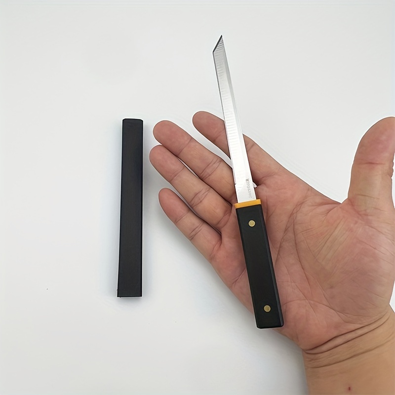 Mini Knife Metal Tanto Fixed Blade Knife Comfortable - Temu