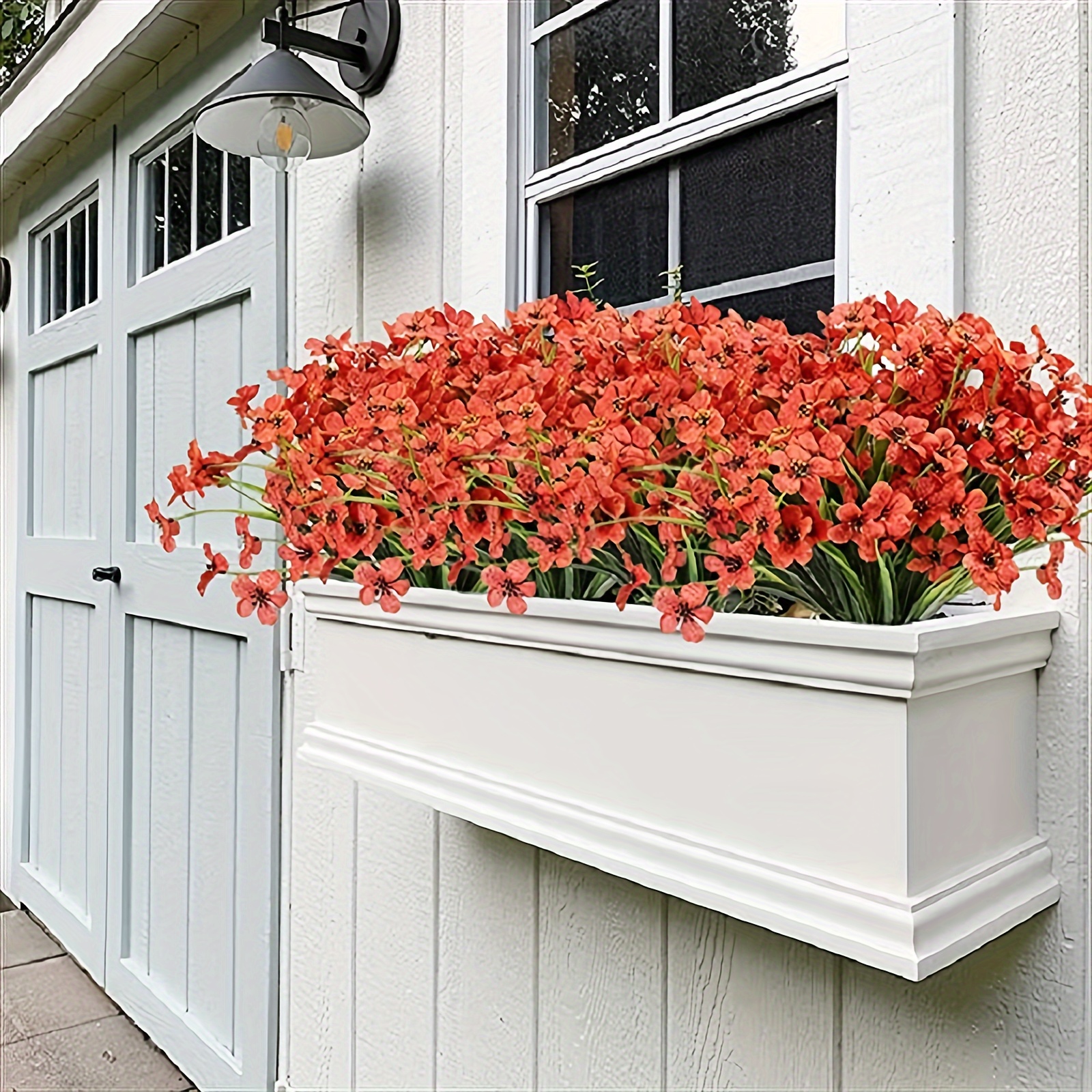 Artificial Spring Grass Flowers Outdoor Greening Shrubs - Temu Portugal