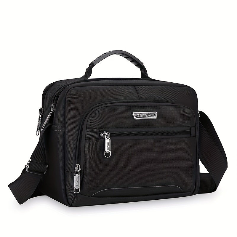 1 St Nylon Doek Effen Kleur Commuter Handtas Voor Uitgaan - Temu ...