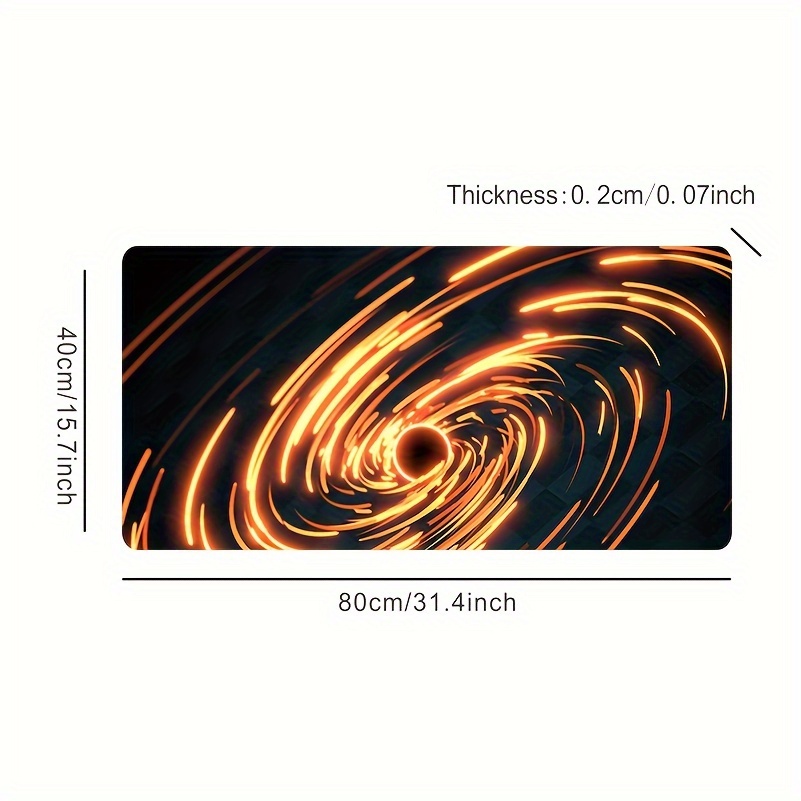 Cool Rotating Spark Mouse Pad/waterproof Non slip Mouse Pad - Temu ...