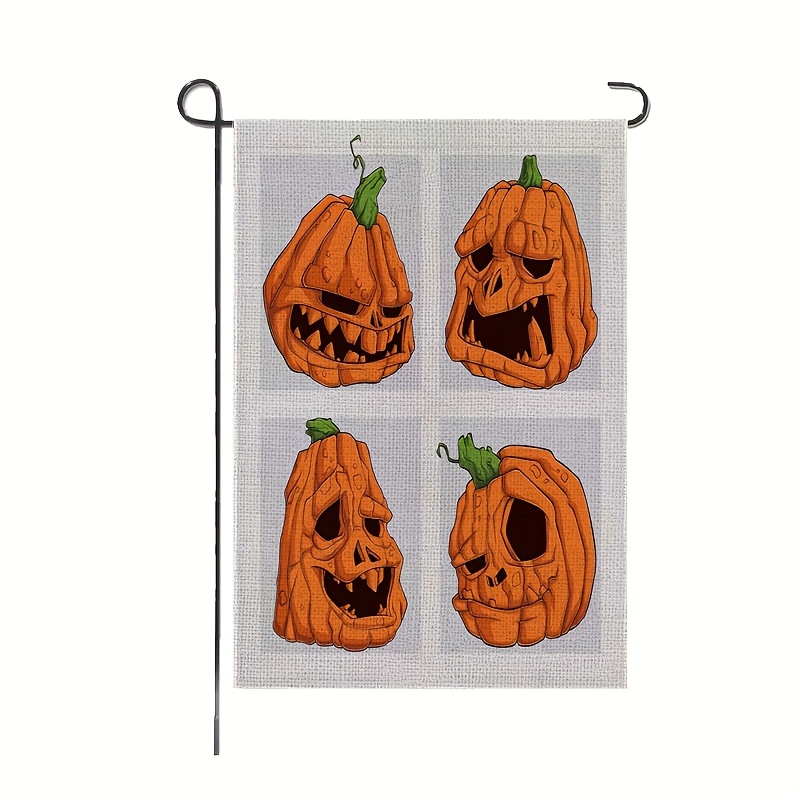 Autumn Pumpkin Yard Outdoor Decor Garden Flag Double Side - Temu Australia