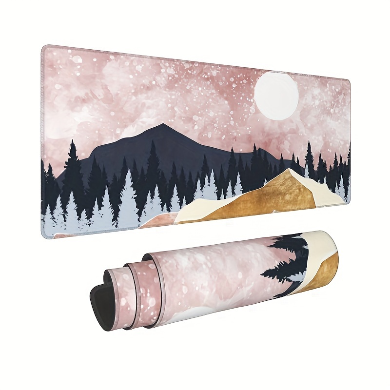 Gaming Mouse Pad Long Extended Xl Beachy Mousepad Desk Pad - Temu Canada