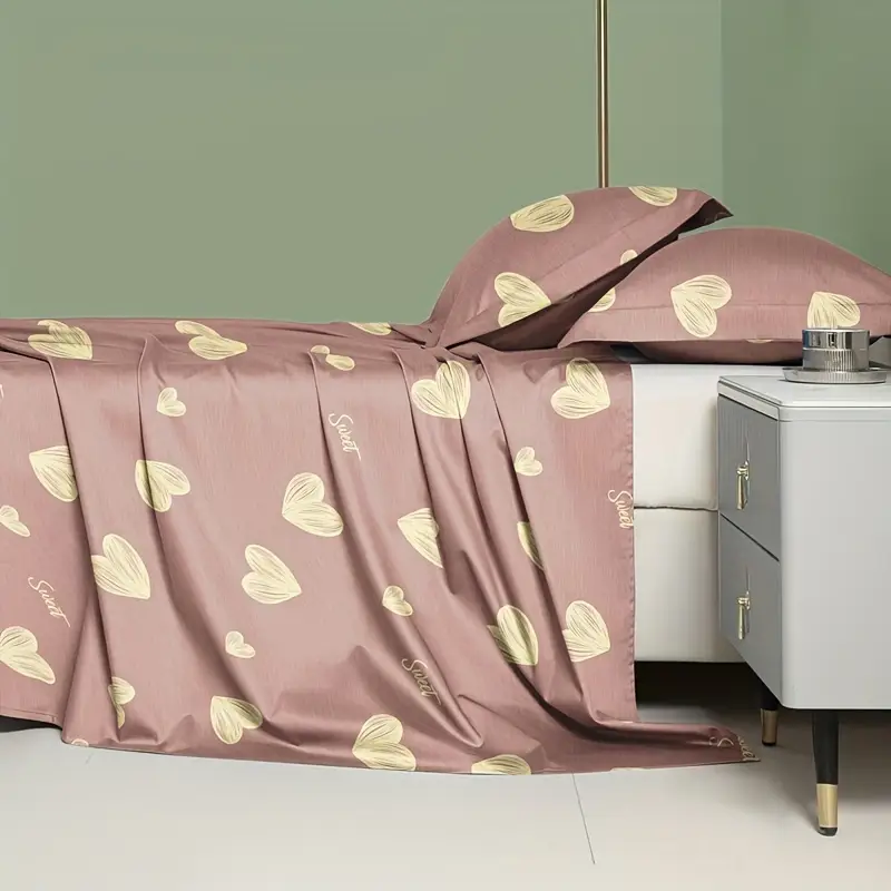 Brushed Flat Sheet Without Pillowcase Soft Comfortable Temu Canada