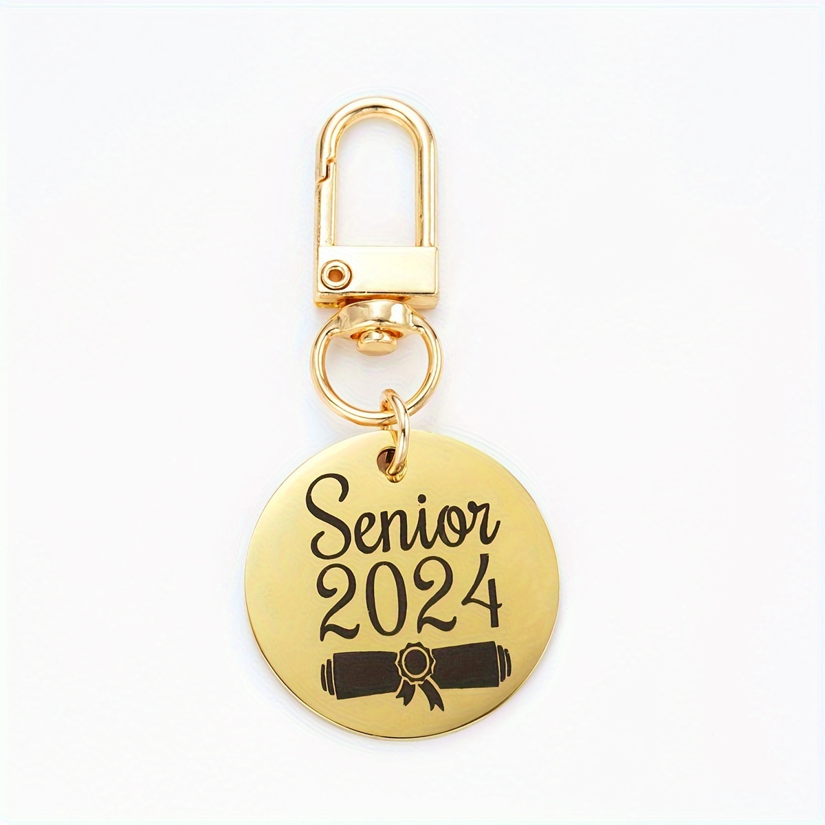 2024 Graduation Series Keychain Stainless Steel Key Chain - Temu New ...