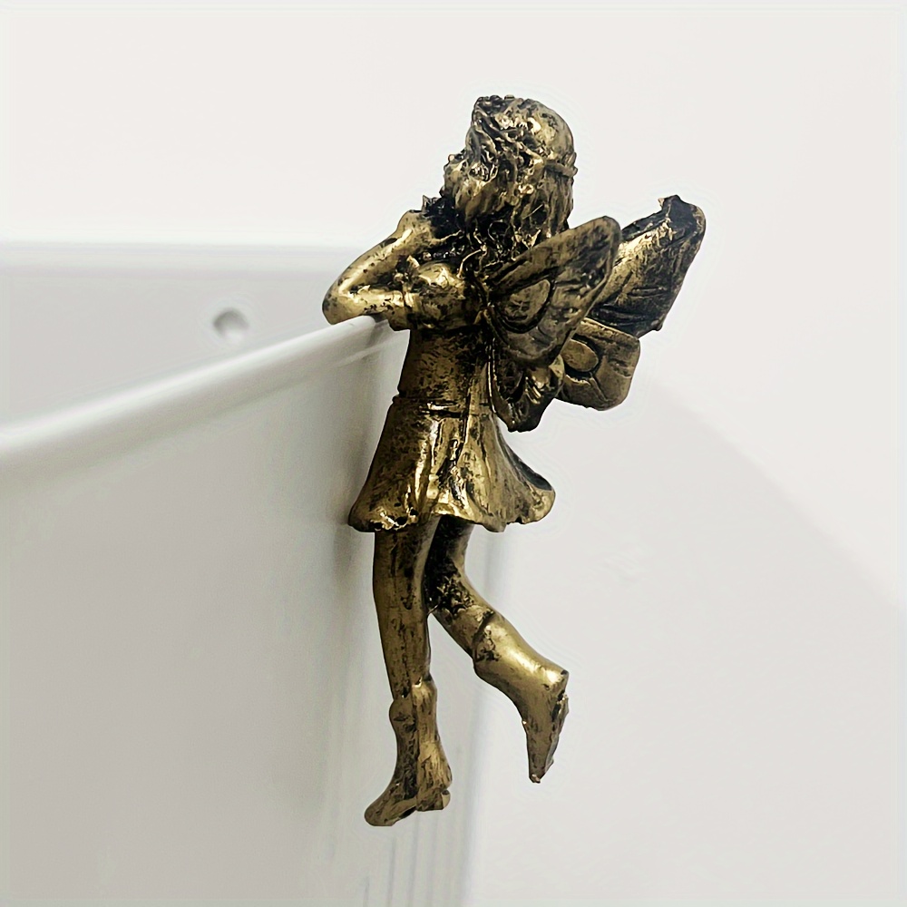 Resin Flower Fairy Potted Pendant Garden Ornaments Angel - Temu Australia