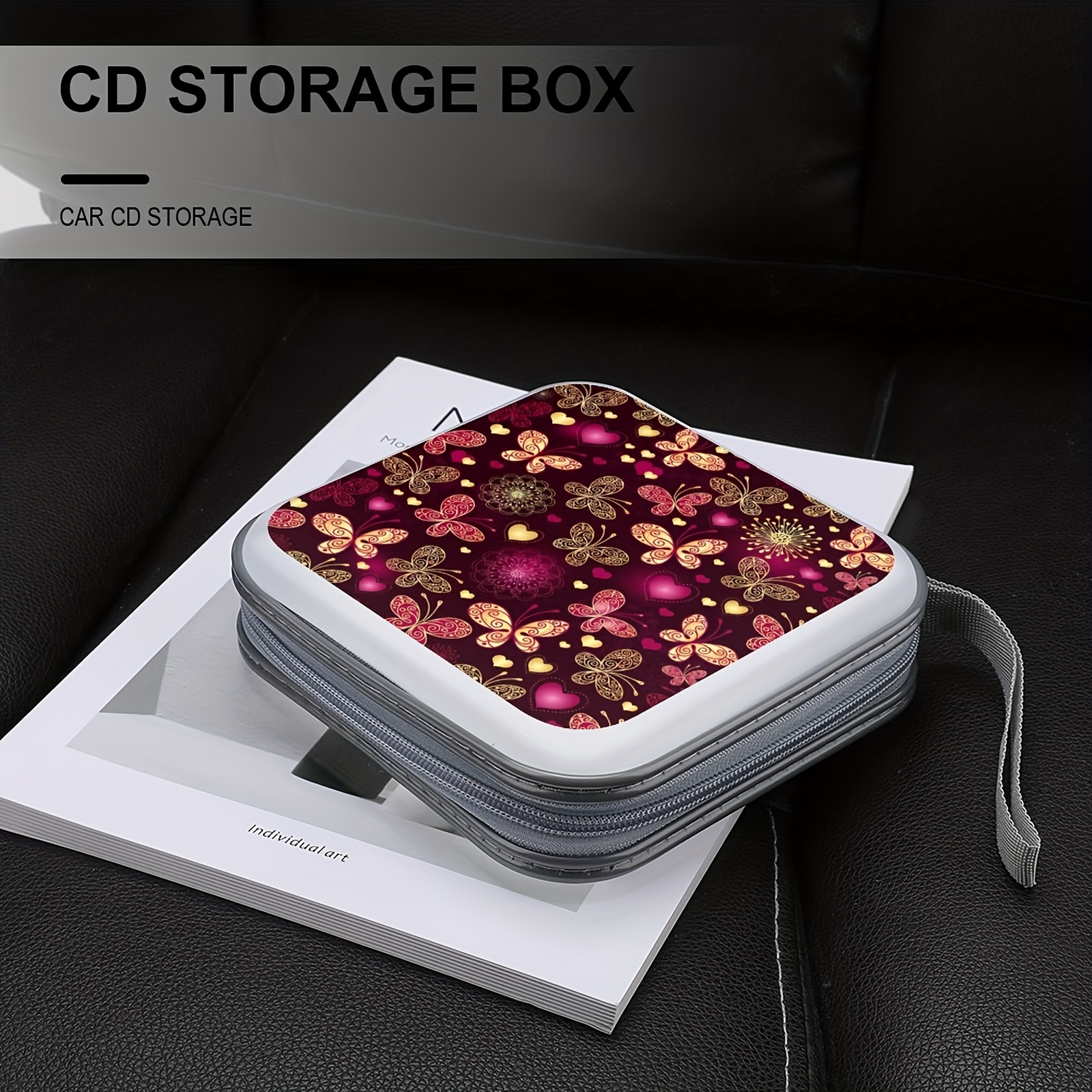 Plastic Cd Holder With Zipper