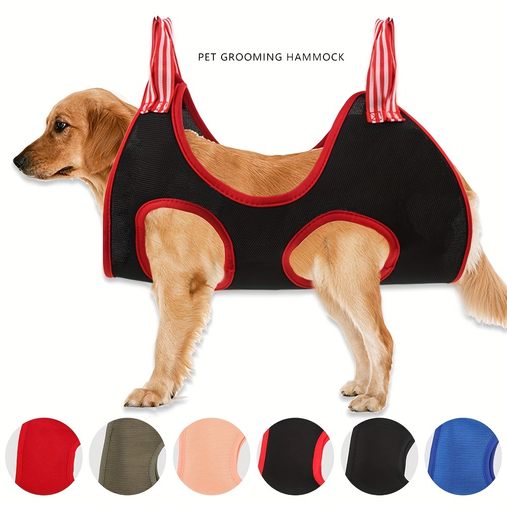 Multifunctional Pet Grooming Hammock Restraint Bag Easy - Temu Australia