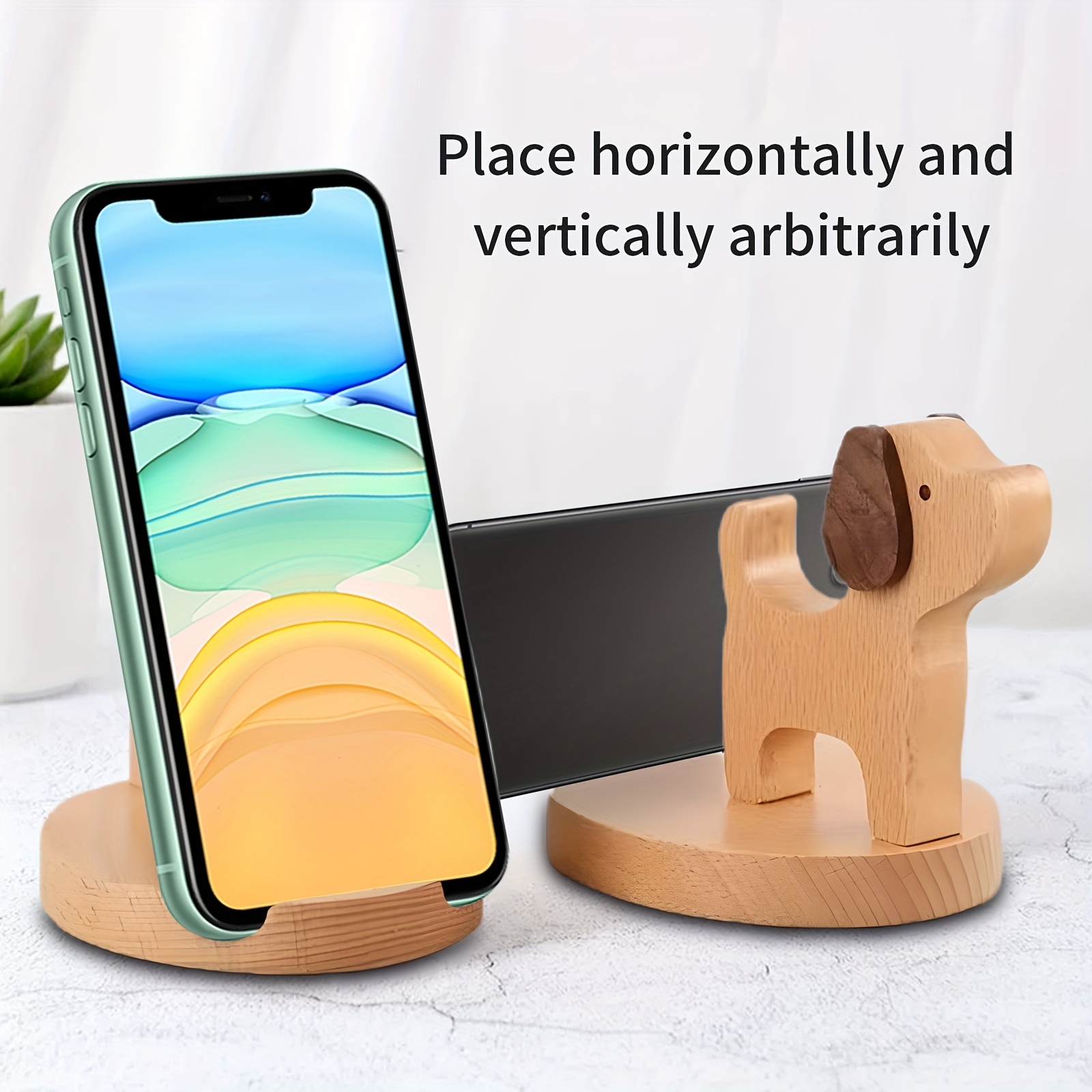 Cartoon Cute Little Animal Desktop Phone Stand Base Creative Small ...