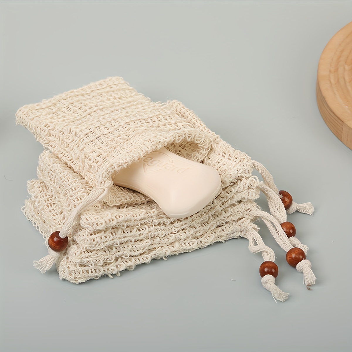 Soap Exfoliating Bag Saver Bag Mesh Bar Natural - Temu Canada