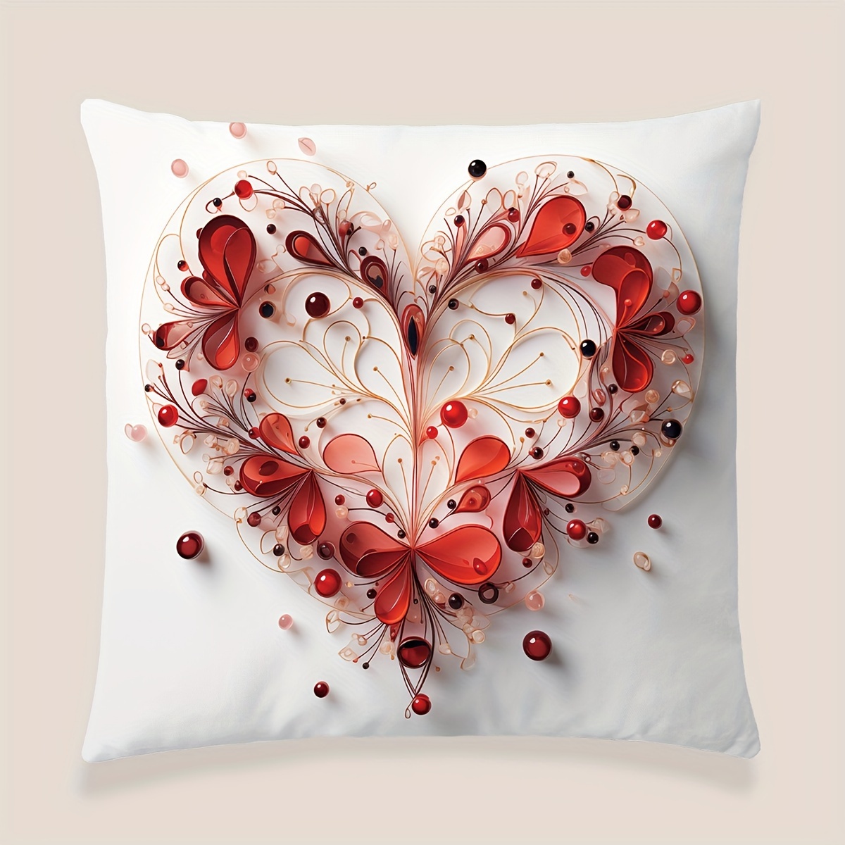 Polyester Cushion Cover Vintage Pillow Cover Room Decor - Temu Canada