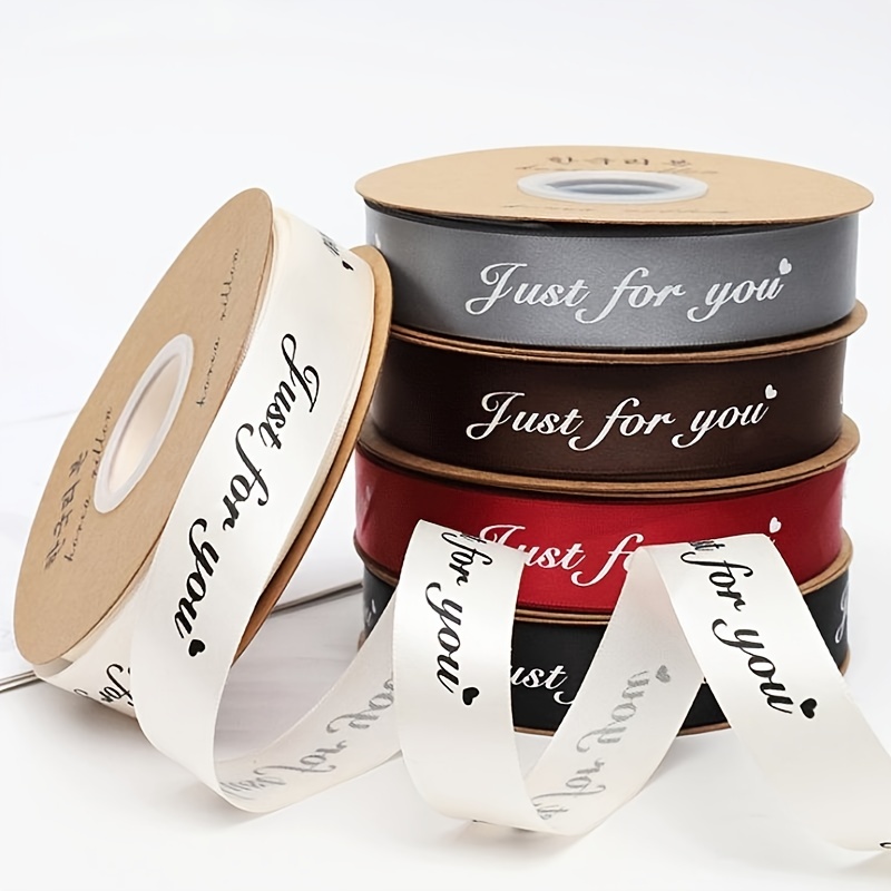 1pc Letter Ribbon Flower Art Gift Flower Bouquet Packaging - Temu