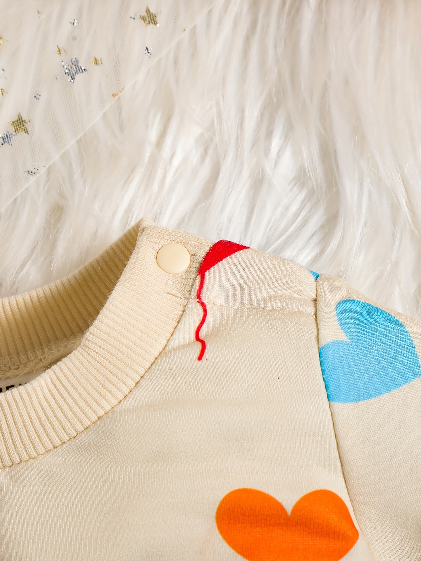 infant toddler baby boy girl long sleeve heart print - Temu Australia