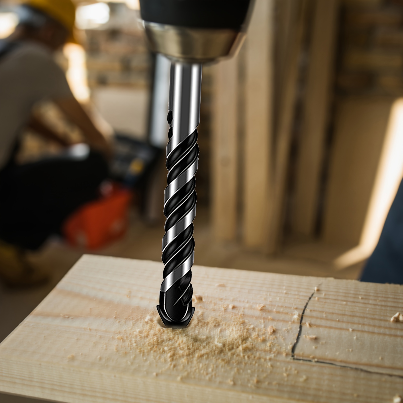 Twist Drill Bit Set Black Triangle Shank Hole Drill - Temu Canada