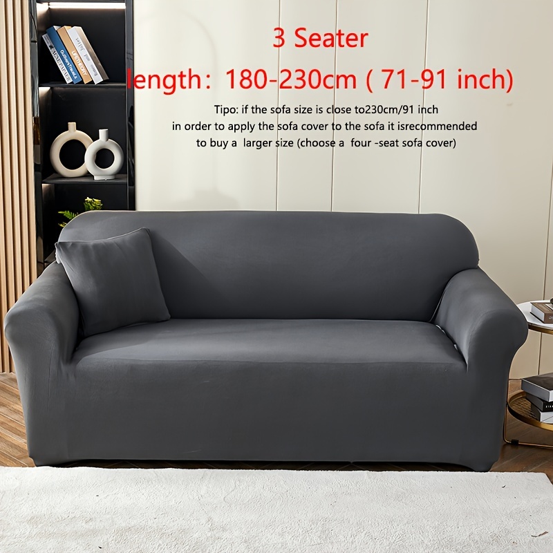 Leaf Printed Elastic Sofa Cover Soft Breathable Non Slip - Temu United ...