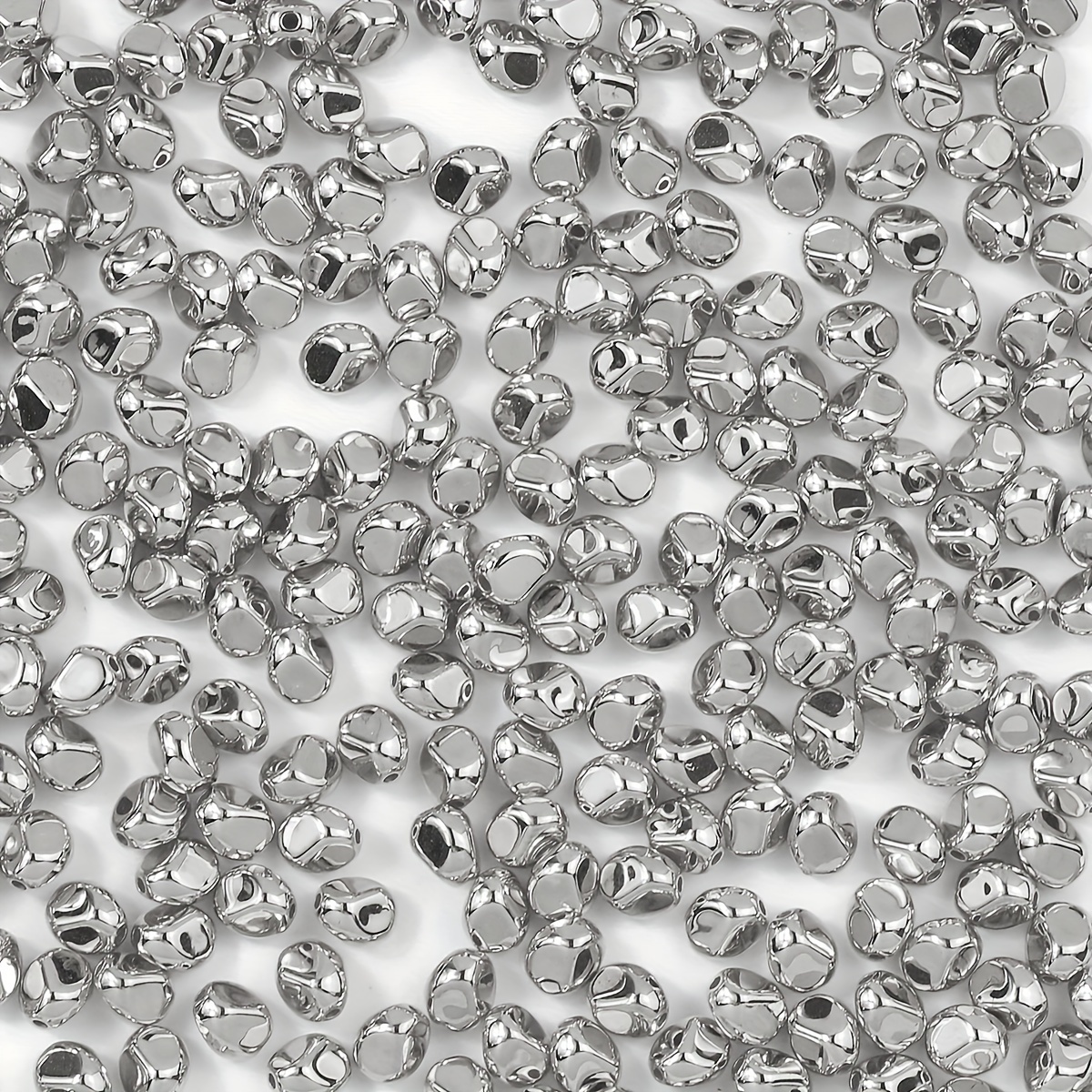 Faceted Special shaped Electroplating Ccb Plastic Loose - Temu United ...