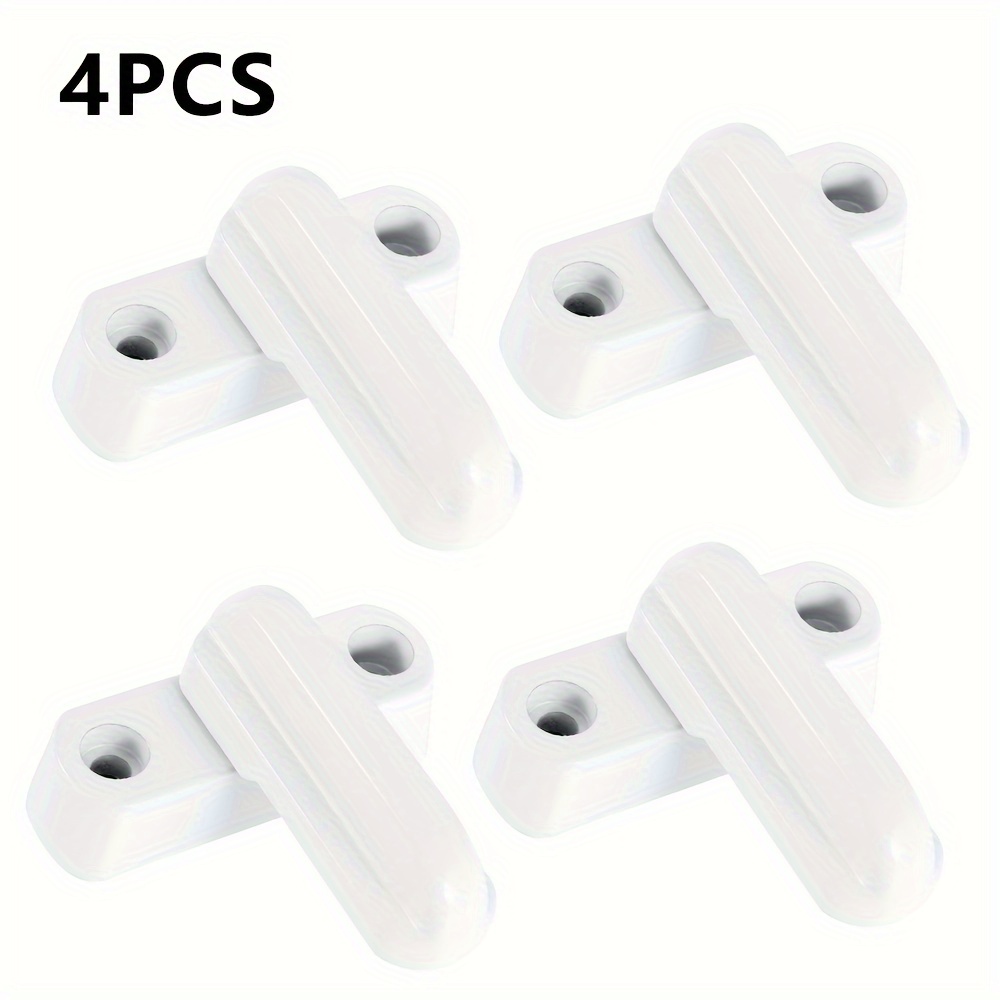 4pcs Window Lock Door Security Lock Metal Window And Door Restrictor T ...