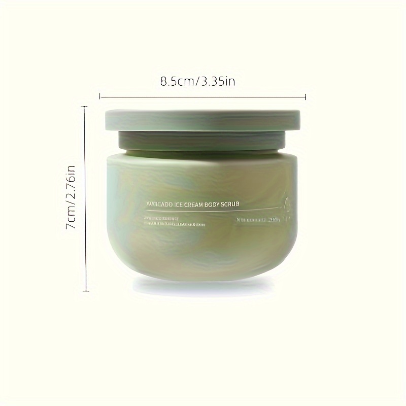 Avocado Body Cleansing Scrub Glycerin Gentle - Temu United