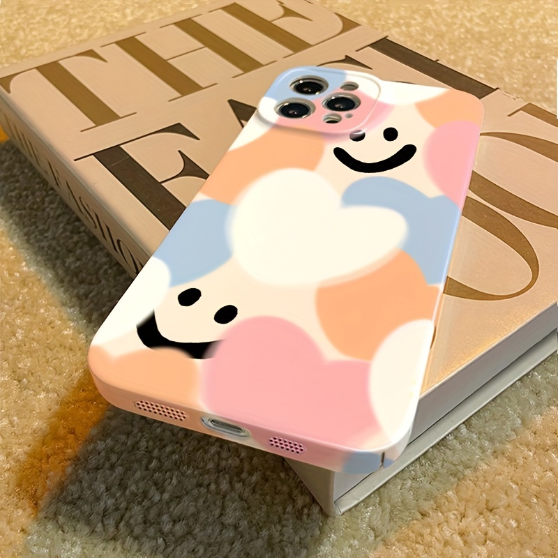 Love Smiley Face Film Case All inclusive Precision Hole - Temu United ...