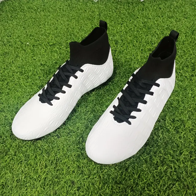 남성 축구화 Ag 방지 스파이크화 프로 축구화 야외 및 실내 게임에 적합한 훈련화 남성 신발 Temu Republic Of