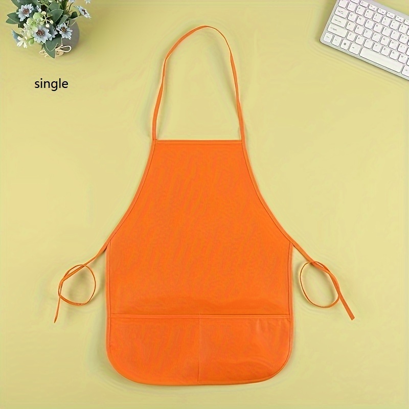 1pc Non Woven Graffiti Apron Drawing Dress Apron Suitable For Outdoor ...