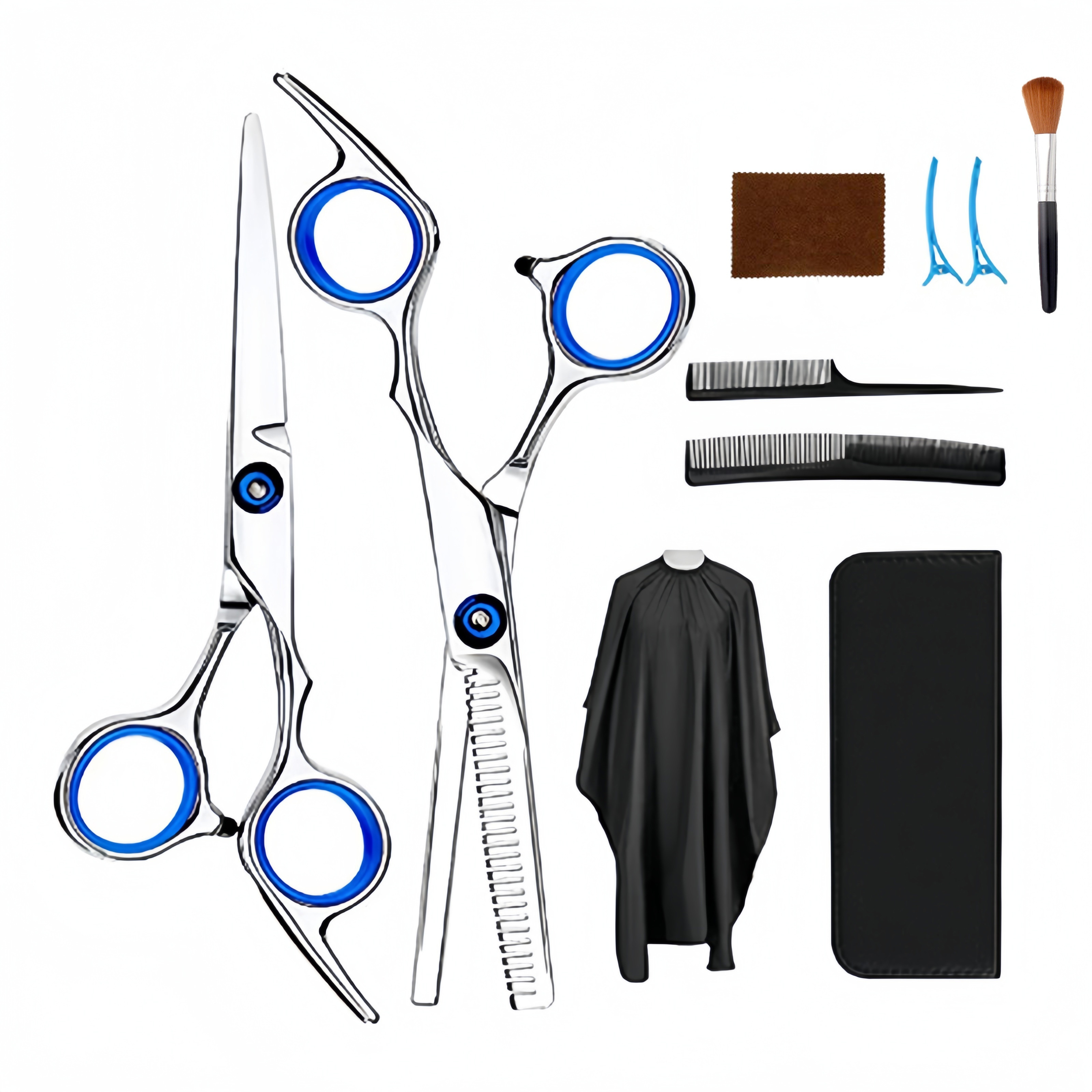 Hair Cutting Scissors Kits Stainless Steel Hairdressing - Temu Australia
