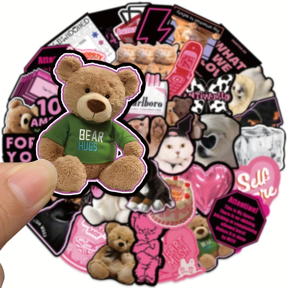 Antique Imitation Fire Burning Irregular Stickers Written - Temu