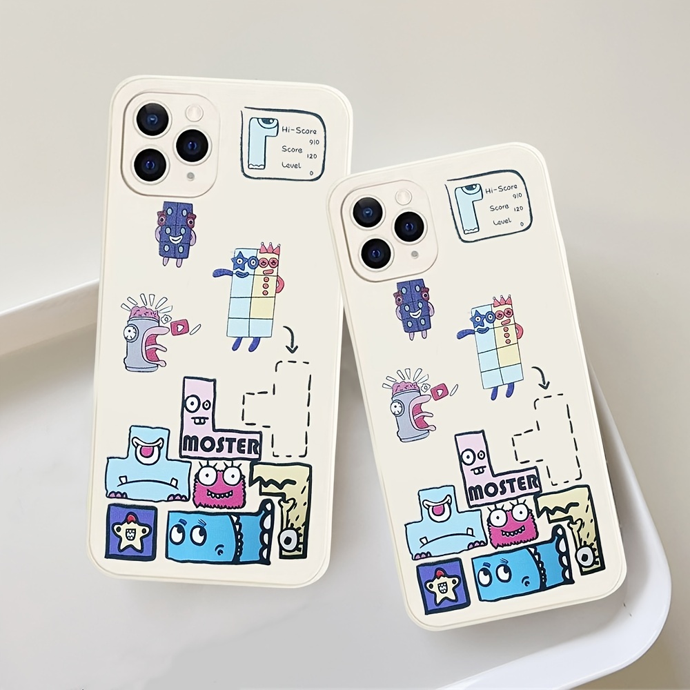 Soft Shell Small Russian Monster Phone Case Side Pattern - Temu Australia