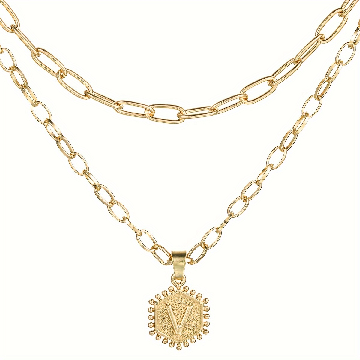 26 English Letters Pendant Necklace Creative Simple Multi - Temu Australia