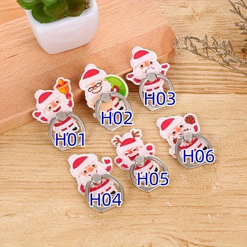 360° Rotatable Finger Ring Flower Shape Holder With Handle For ...