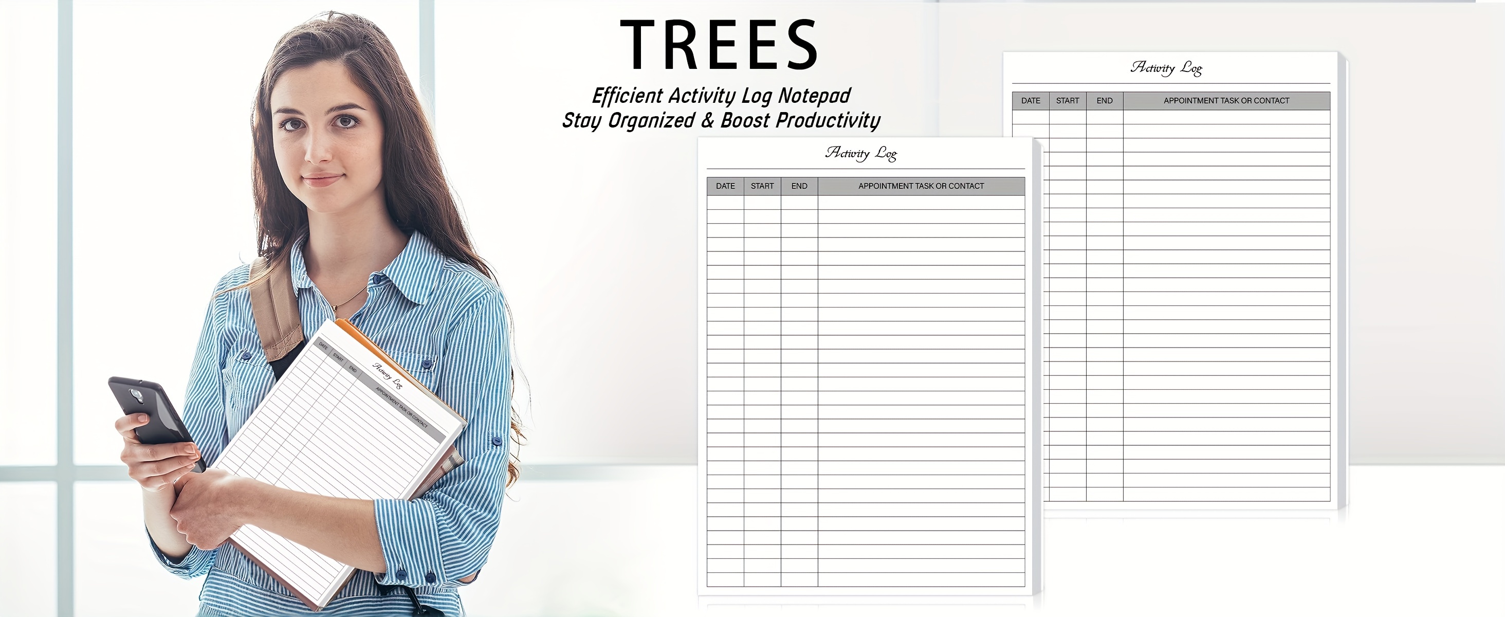 Activity Log Notepad List Planner Pad Undated Appointment - Temu