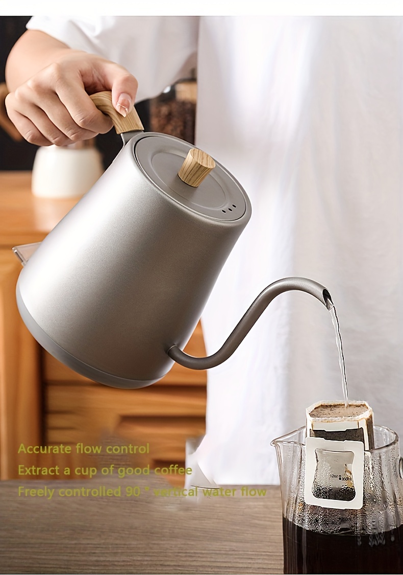 Thin Long Mouth Electric Hot Household Boiling Kettle Tea - Temu