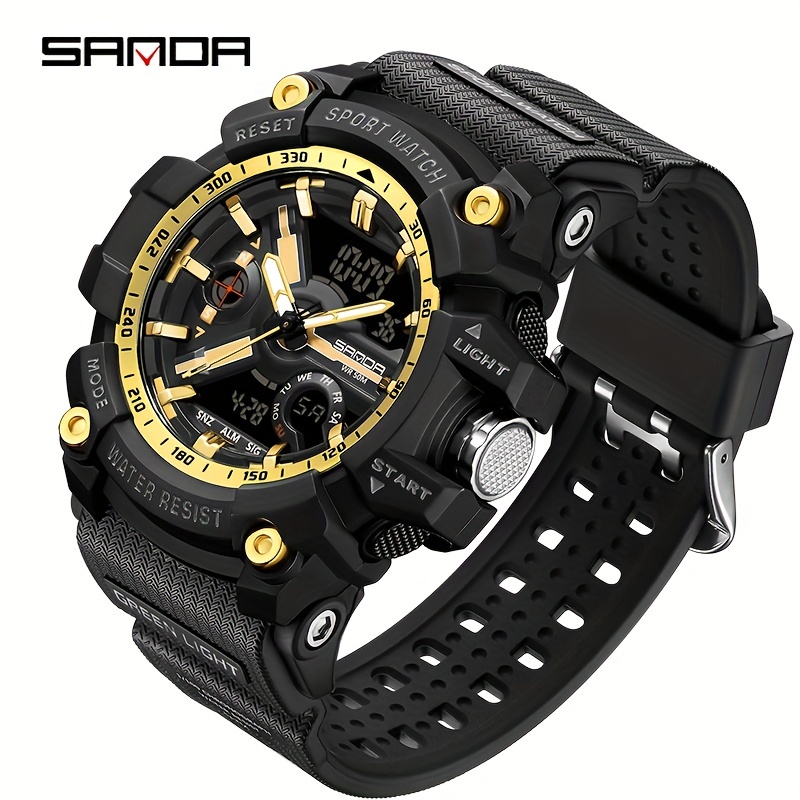 Top Brand Sports Multifunctional Electronic Watch - Temu United Kingdom