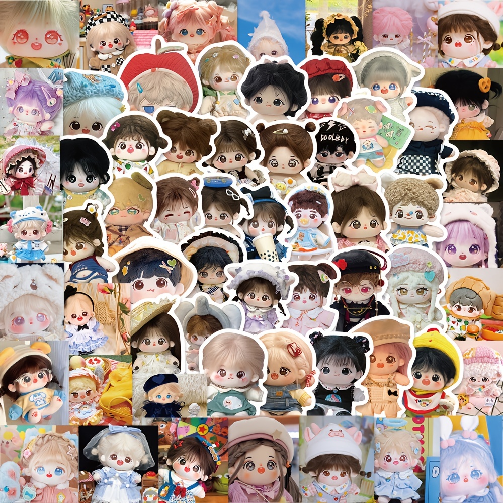 Cotton Doll Series Graffiti Stickers Suitable Laptop Helmet - Temu ...