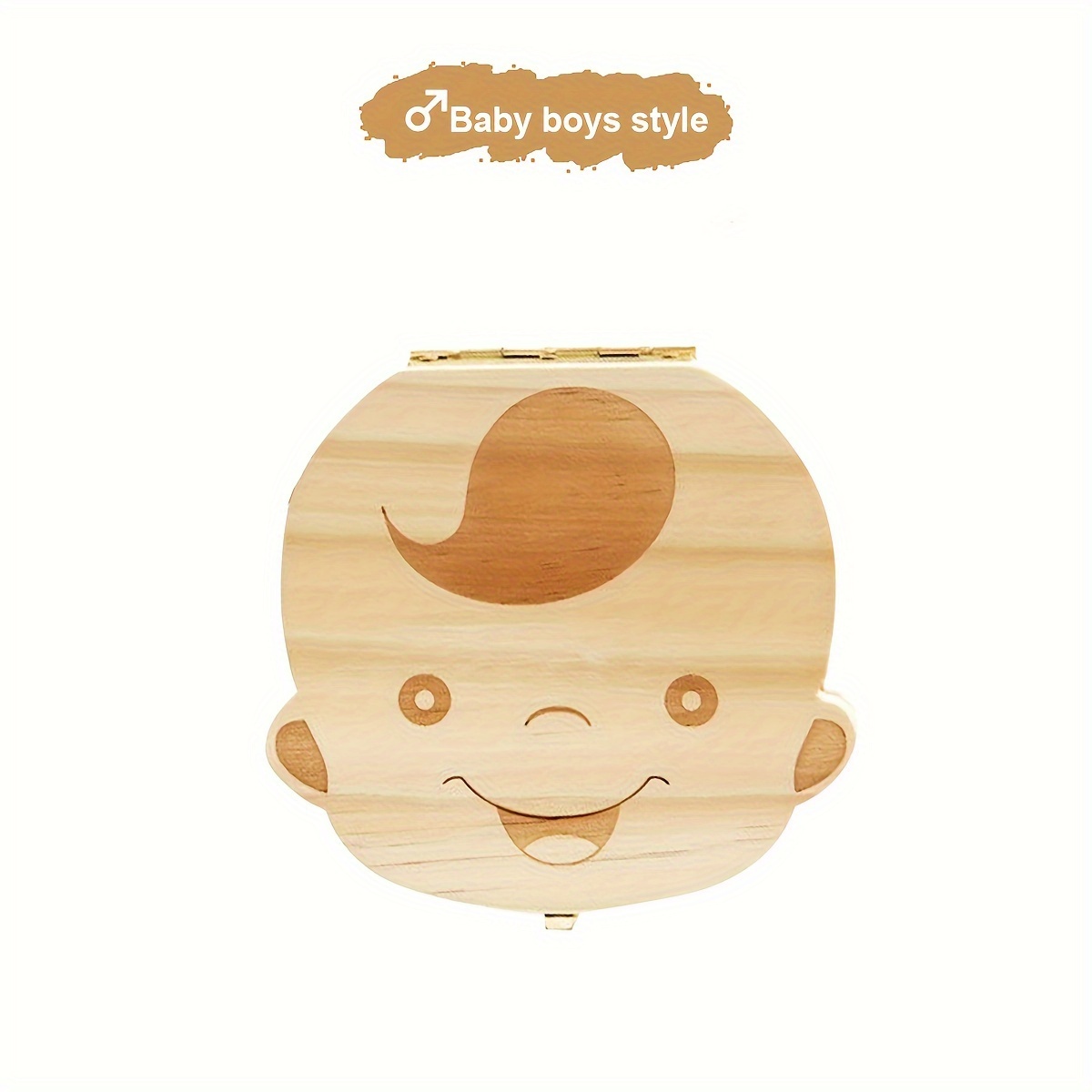 Cute Tooth Box Fetal Hair Tooth Storage Box Souvenir Great - Temu ...