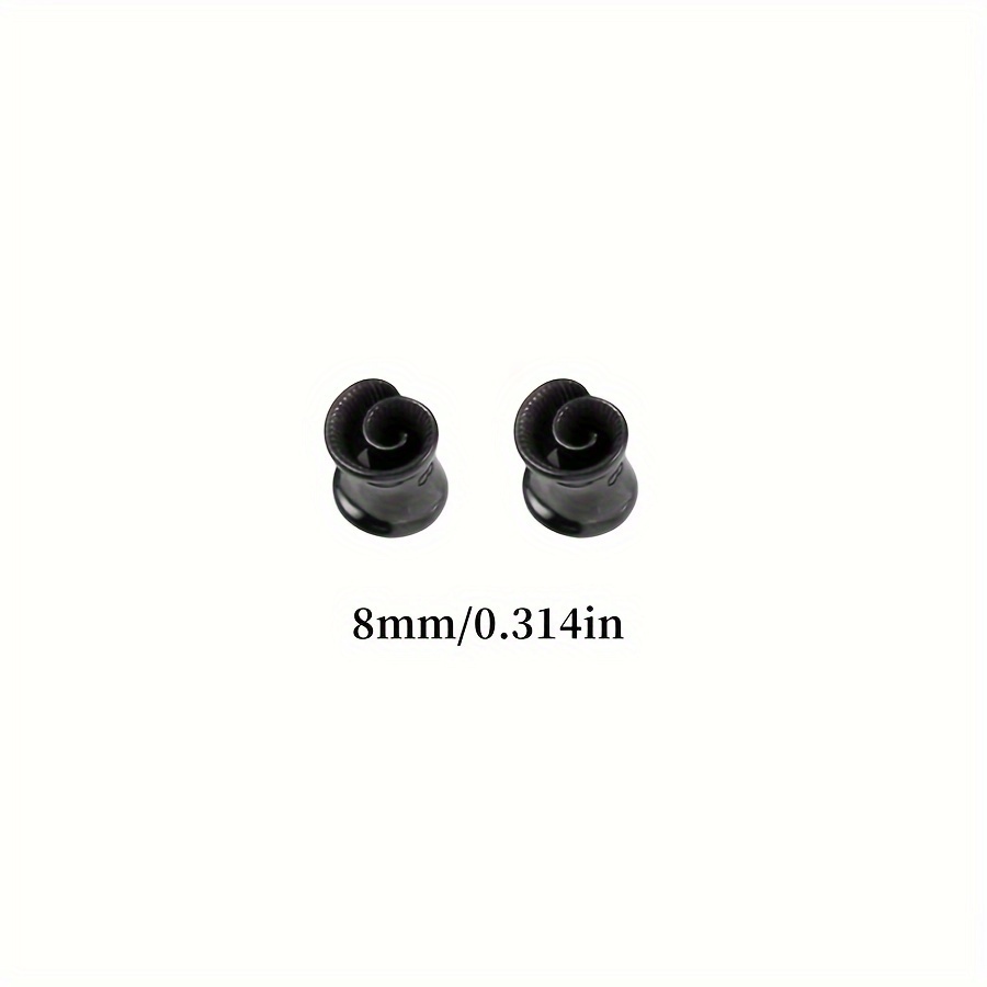 Snail Shaped Ear Expander Men Ear Plugs Tunnels Ear - Temu United Kingdom