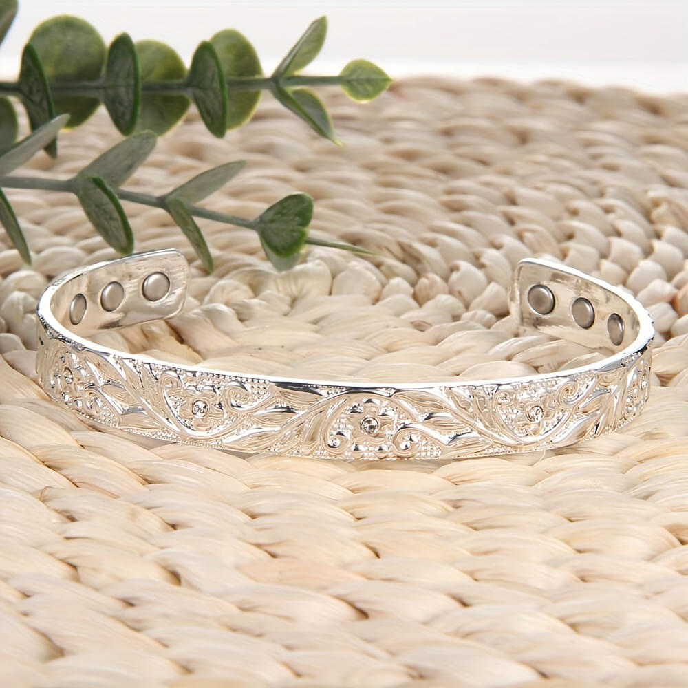 1pc Pure Copper Bracelets For Women Ultra Magnetic Bracelets For Women ...