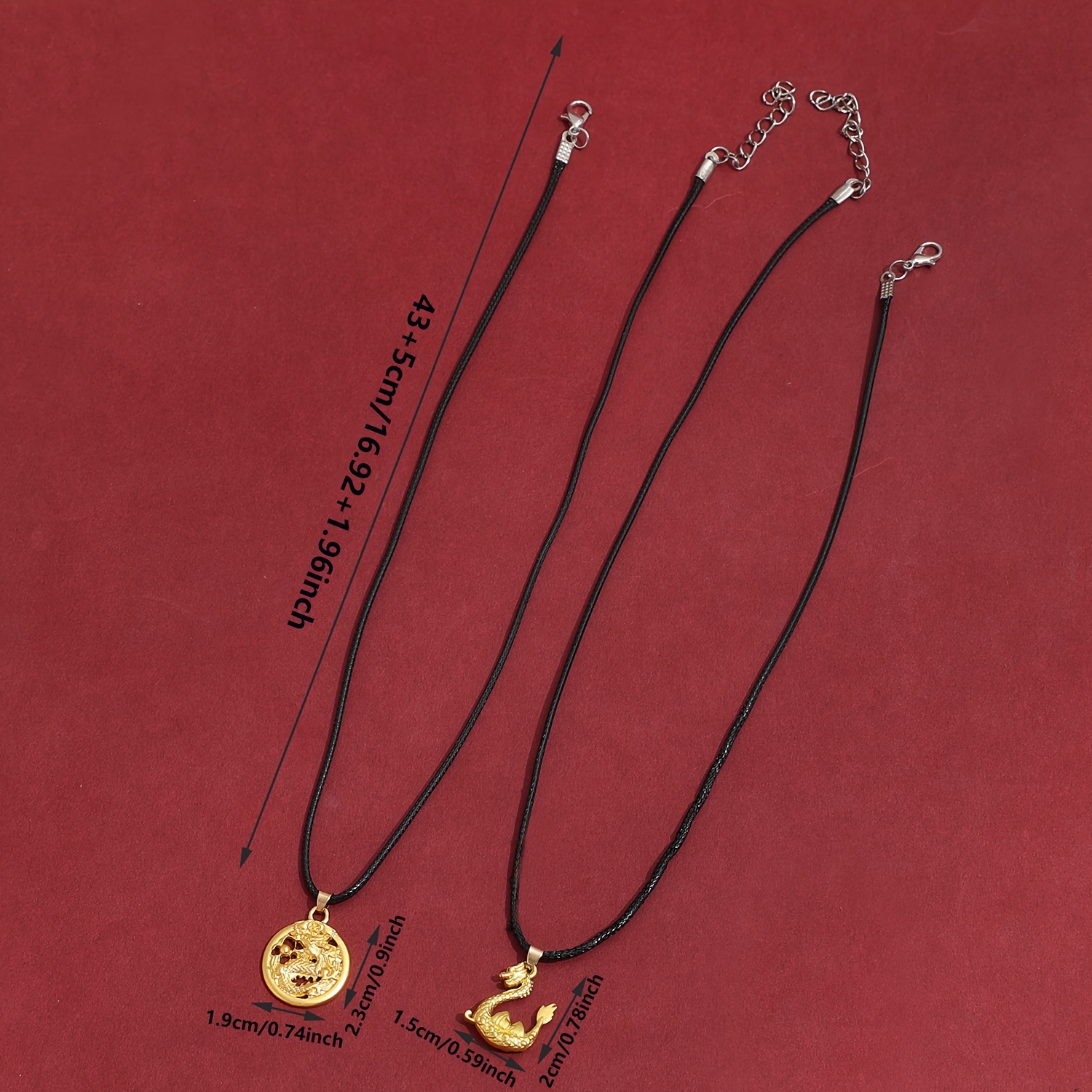 Dragon Year Necklace Happy Spring Festival New Year Dragon - Temu ...