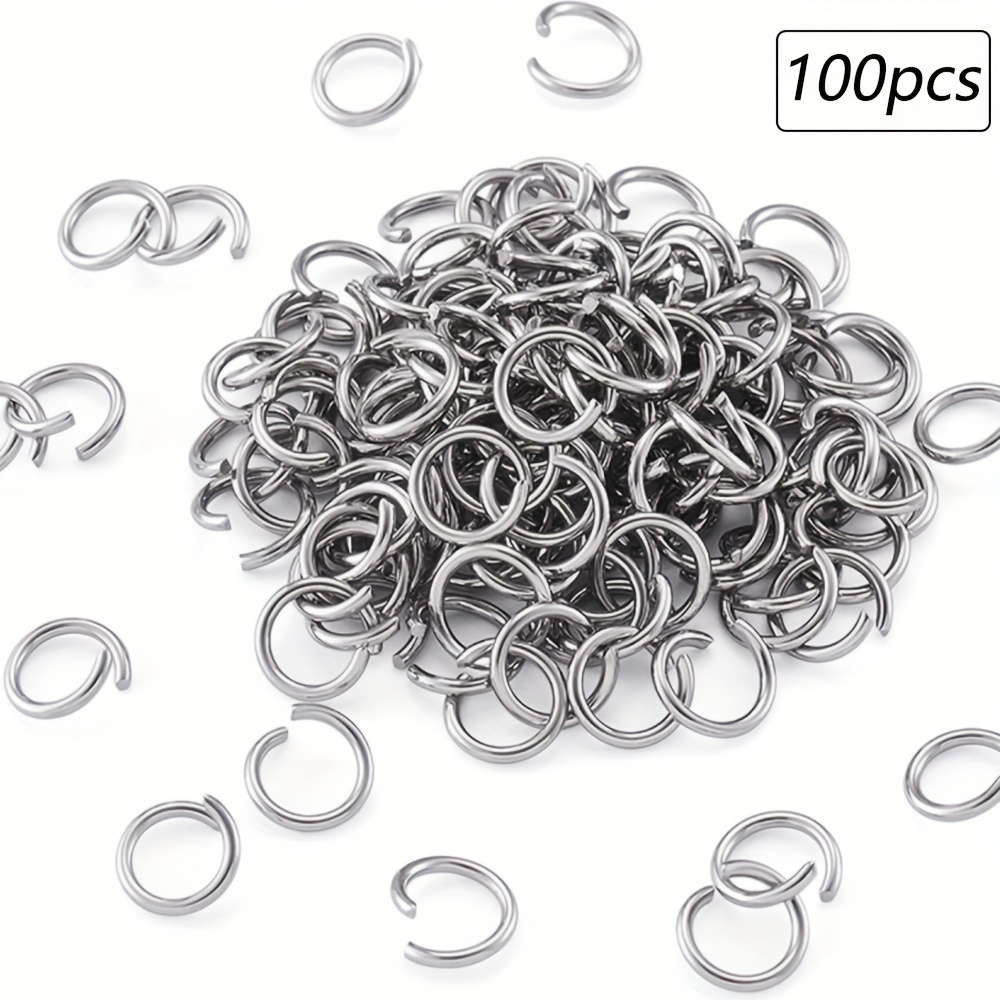 304 Stainless Steel Opening Jump Rings Inner Diameter - Temu United Kingdom