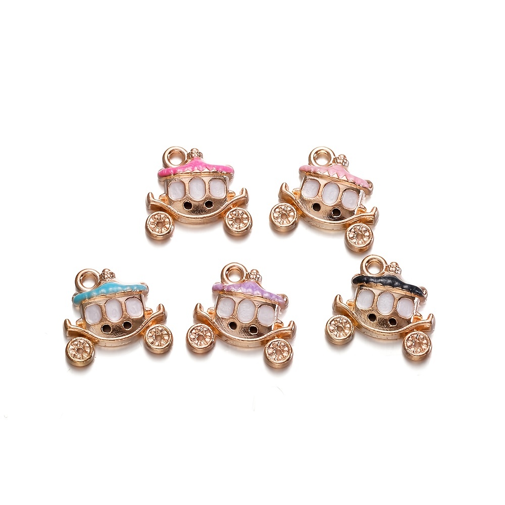 Three dimensional Pumpkin Car Alloy Charms Jewelry Making - Temu United ...