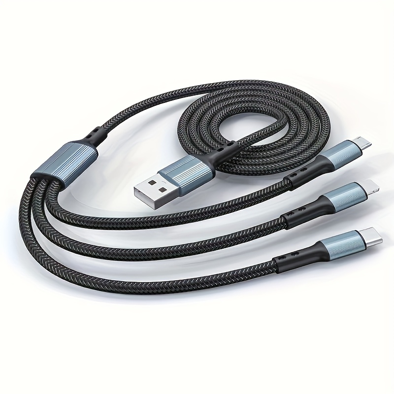 Super Fast Charging 1 Data Cable Braided Charging Cable 6a Cell Phone ...