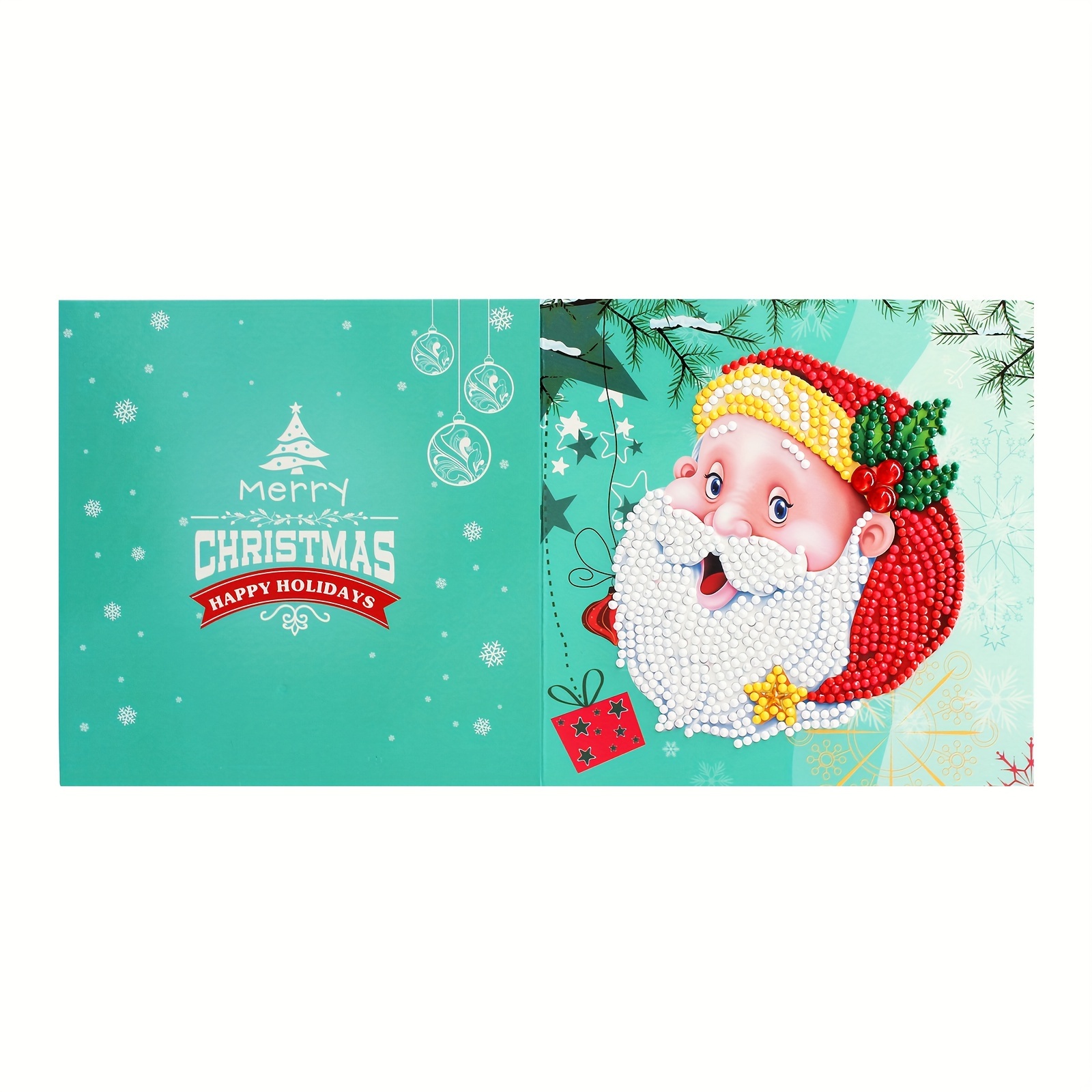 Diamond Painting Diy Hand Drill Christmas Cards Navidad - Temu Australia