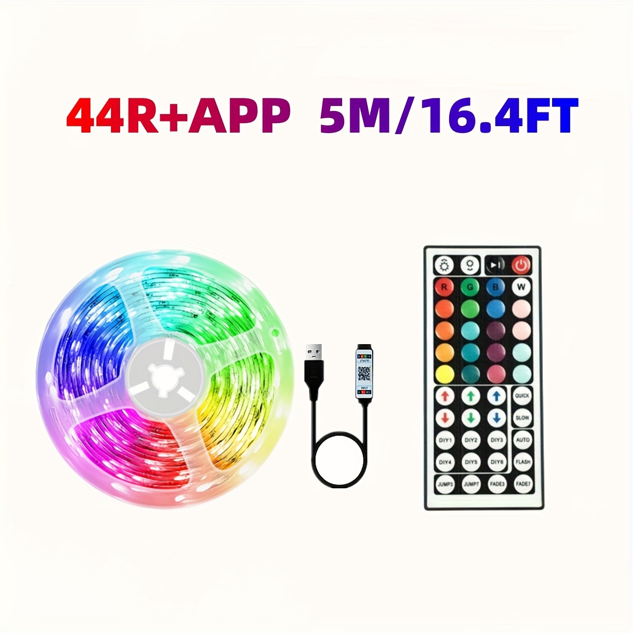 2811b/5050 Led Lights Lightning Cloud Lights Colorful - Temu United Kingdom