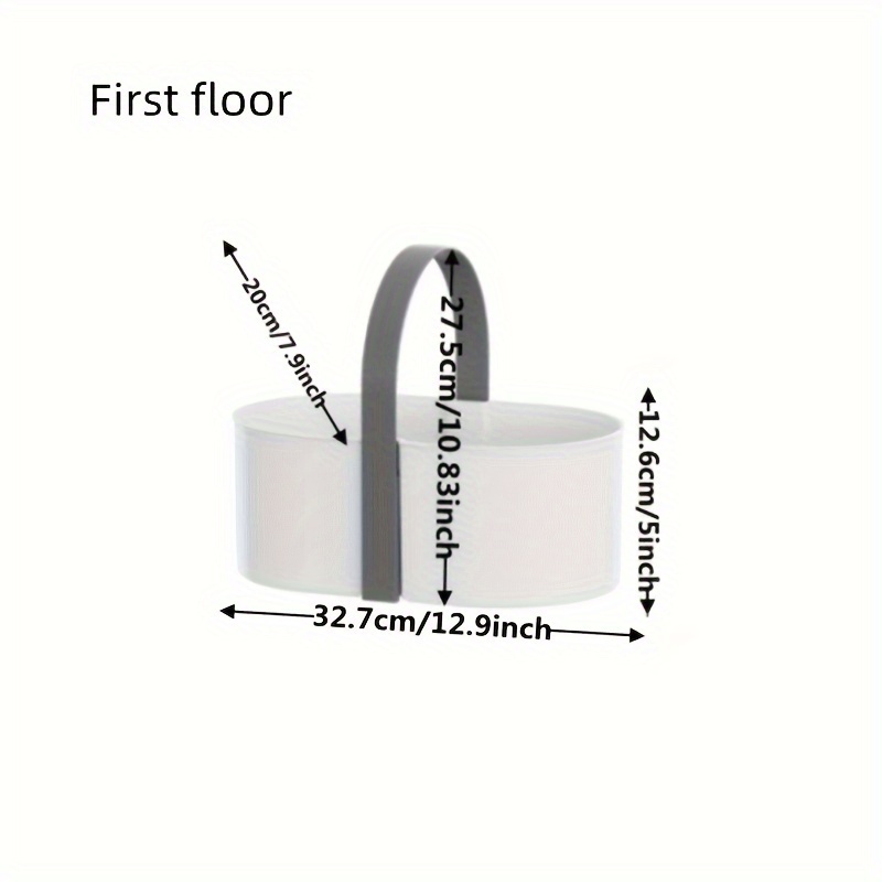 1pc Large Capacity Makeup Storage Box Portable Cosmetic Temu United