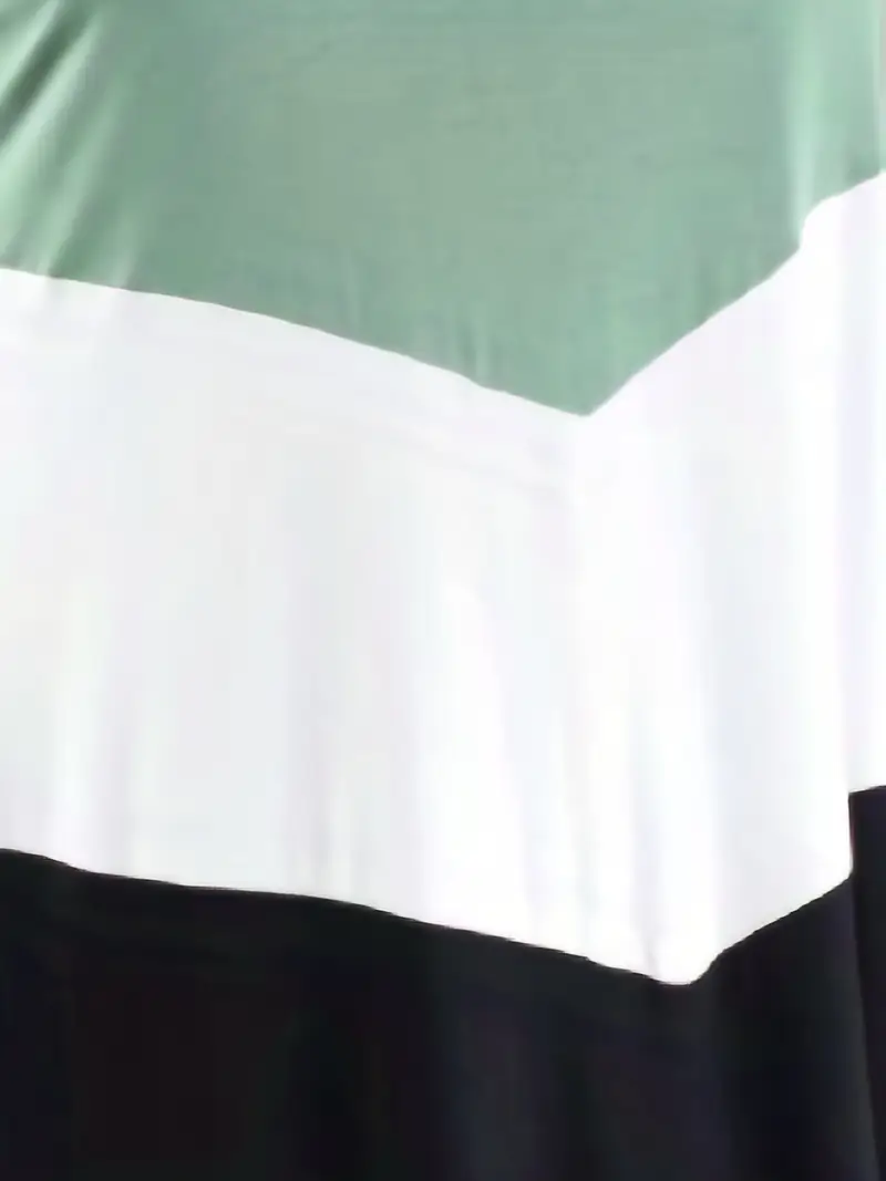 فستان كاجوال بمقاسات كبيرة ، فستان نسائي ممتد بأكمام قصيرة Temu Saudi