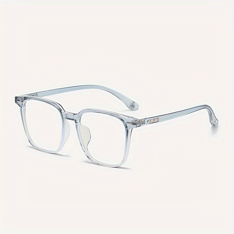 large gradient square frame clear lens computer glasses large gradient square frame clear lens computer glasses